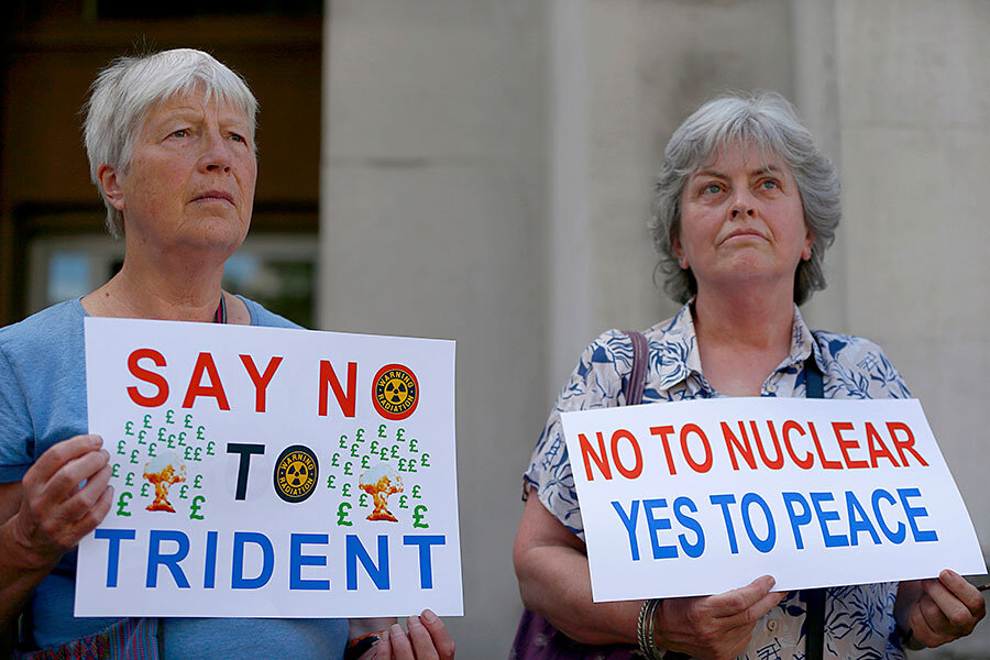 Will Britain keep its Trident nuclear program? - CSMonitor.com