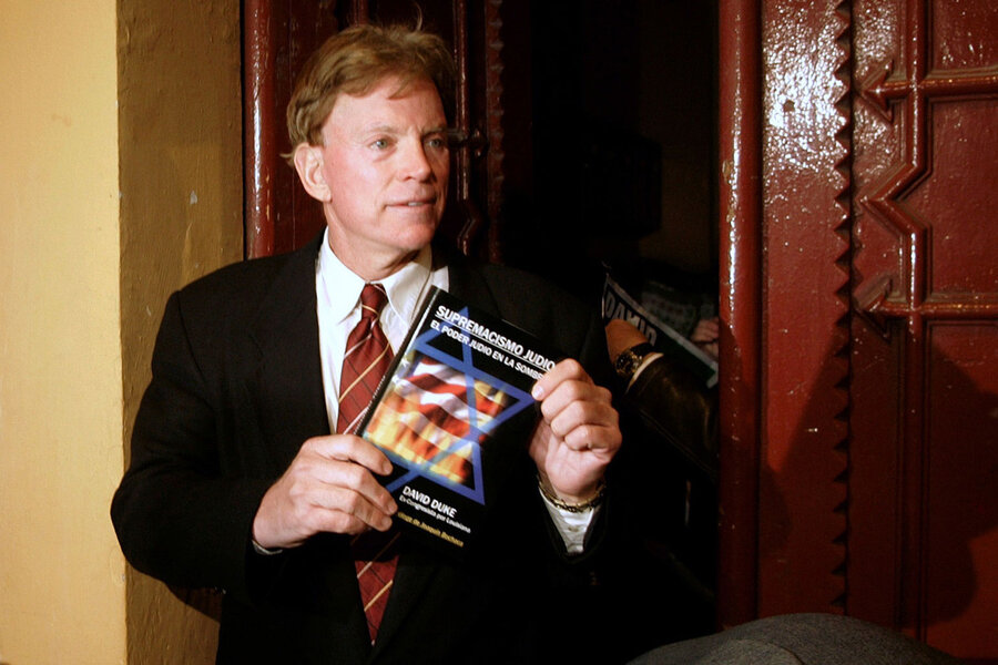 Former KKK grand wizard David Duke launches bid for US Senate ...