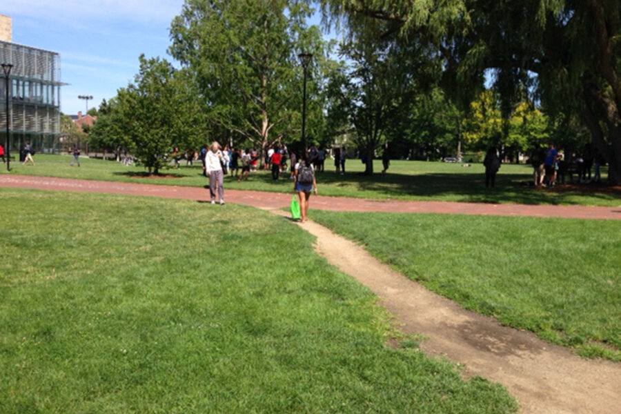 Desire lines, in our cities and our language - CSMonitor.com