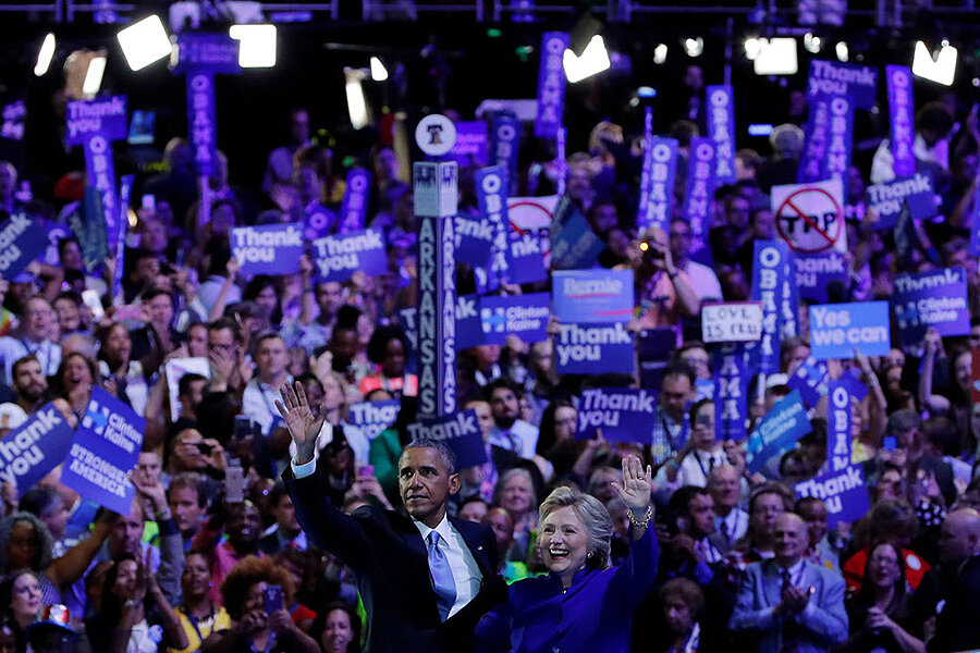 'America is already strong': Obama continues Democrats' optimism ...