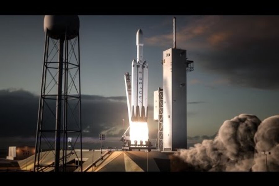 SpaceX's next mission: to land three rockets at once - CSMonitor.com