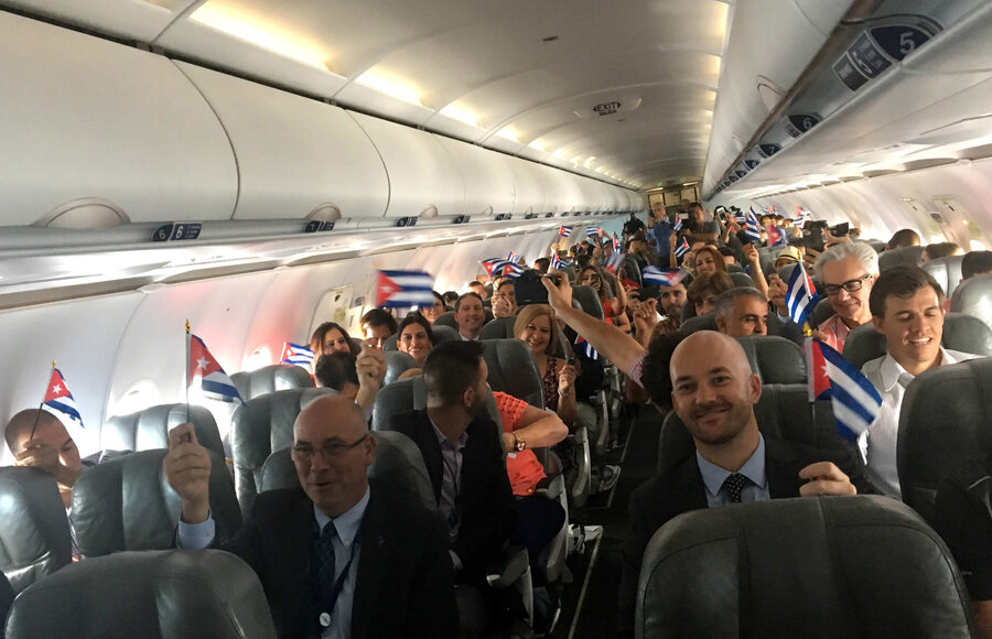 First commercial flight lands in Cuba after 55 years. What's next ...