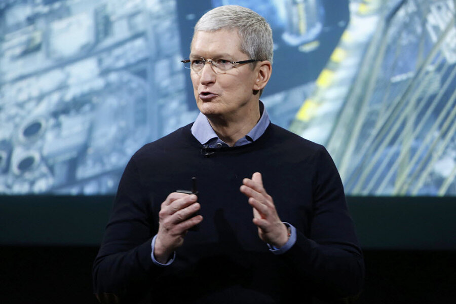 What Tim Cook says about Apple's future - CSMonitor.com