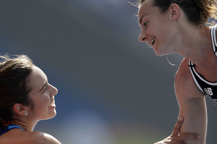 After stumbles in 5,000m, two Olympians exhibit hearts of gold ...