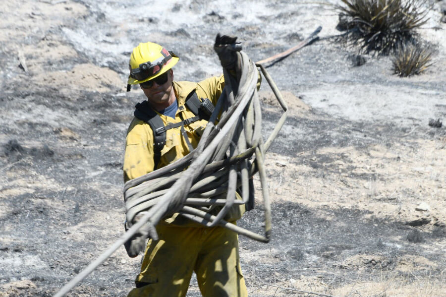 Californians return home as evacuations lifted for Blue Cut fire ...