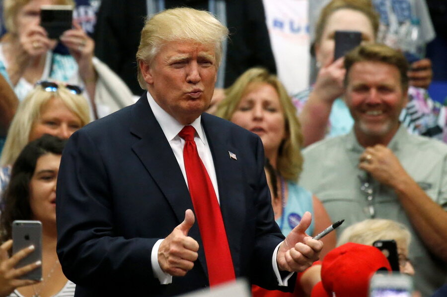 Trump's stamina attack on Clinton stirs talk of gender bias - CSMonitor.com