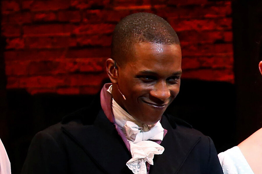 What advice does Aaron Burr give Alexander Hamilton in 'Aaron Burr, Sir ...