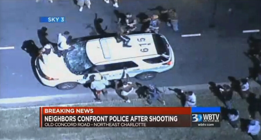 Protests last through the night in Charlotte, N.C., after police ...