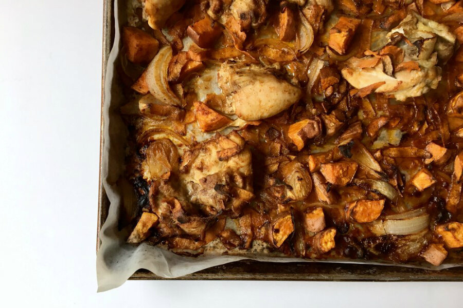 Chicken and yam bake - CSMonitor.com