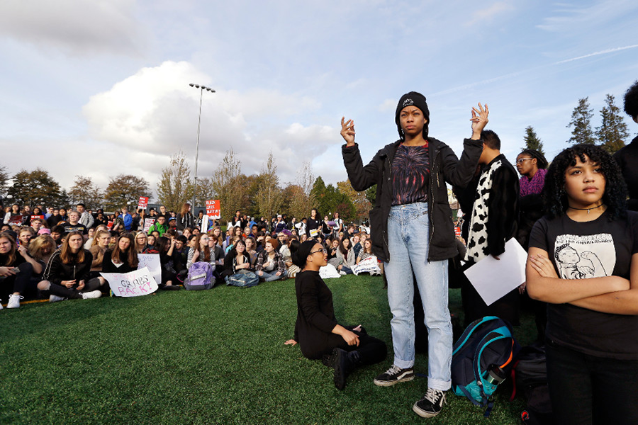 More student protests: Why are Millennials so opposed to Trump ...