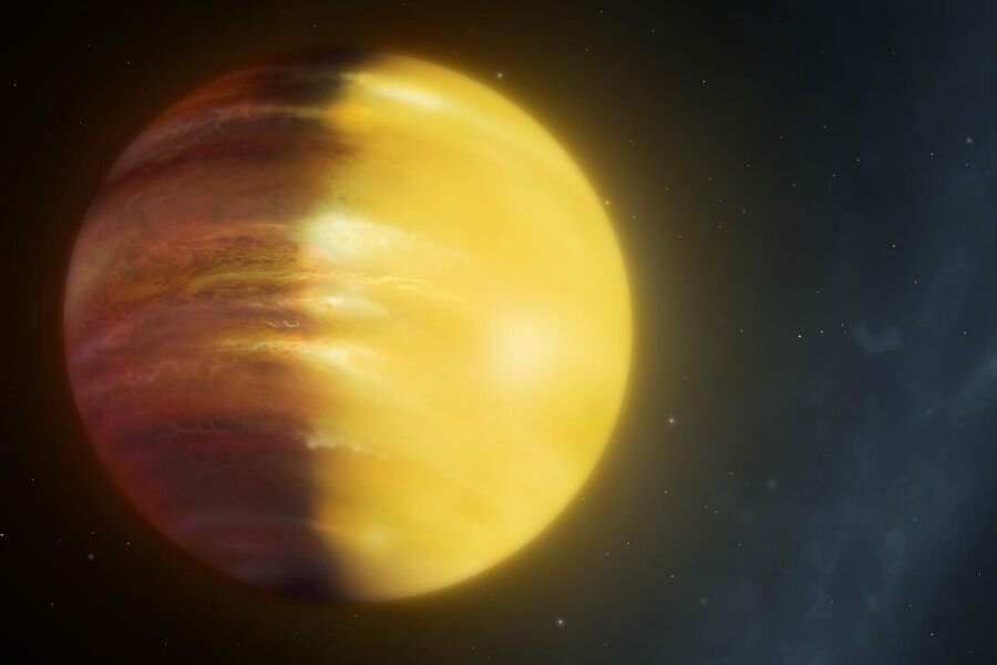 Astronomers discover alien planet with clouds made of jewels ...