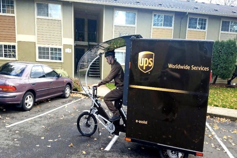 UPS tests electric bikes for deliveries in Portland, Ore. - CSMonitor.com