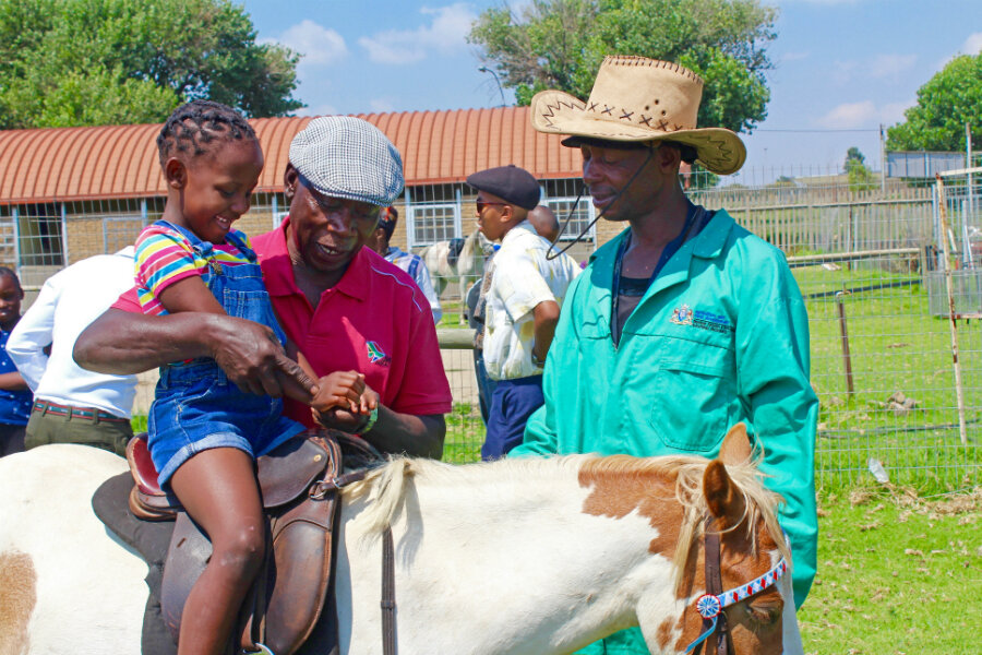 In S. Africa, black equestrian works to clear apartheid's lingering ...
