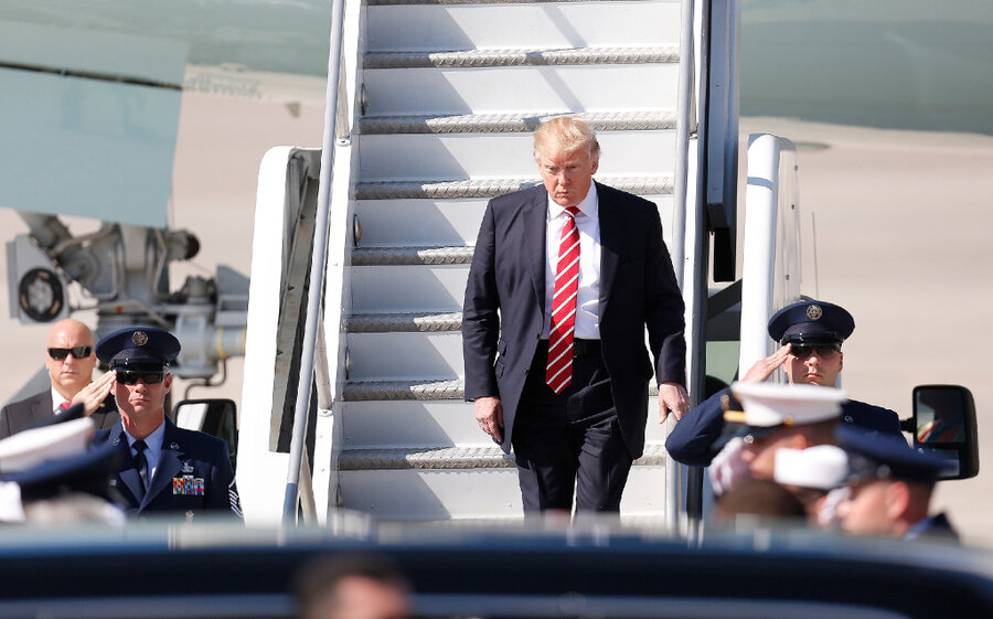 Trump: Welcome those who 'want to love our country' - CSMonitor.com