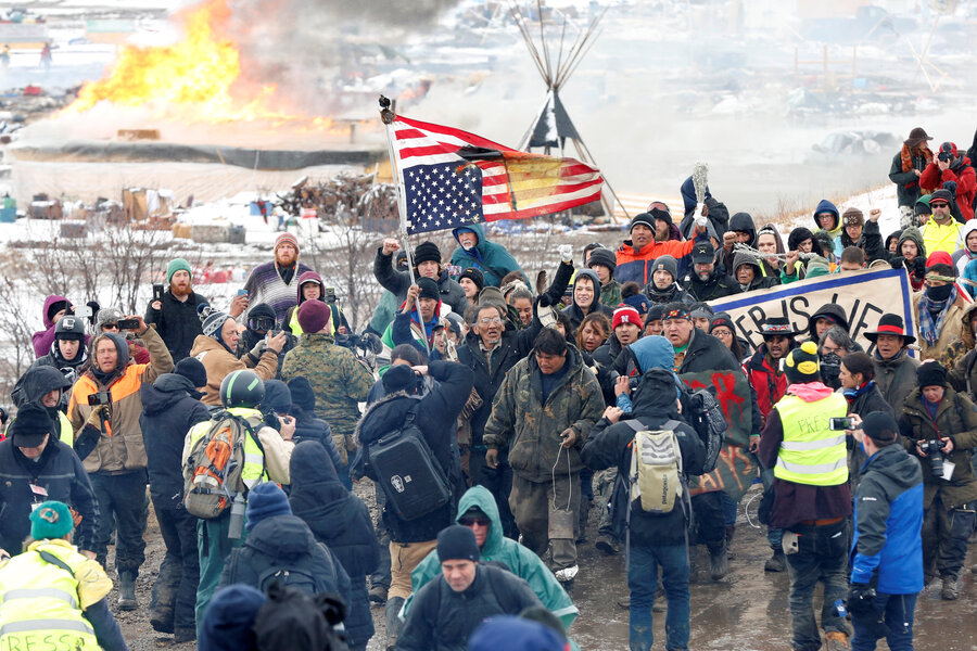 Most oil pipeline opponents leave North Dakota protest camp - CSMonitor.com
