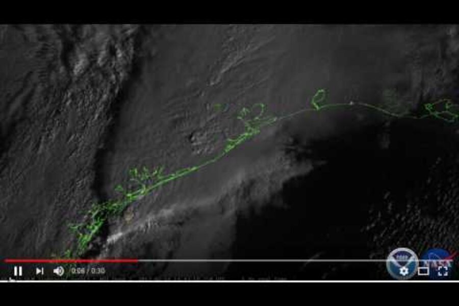 New NOAA satellite tracks lightning in real time from space - CSMonitor.com