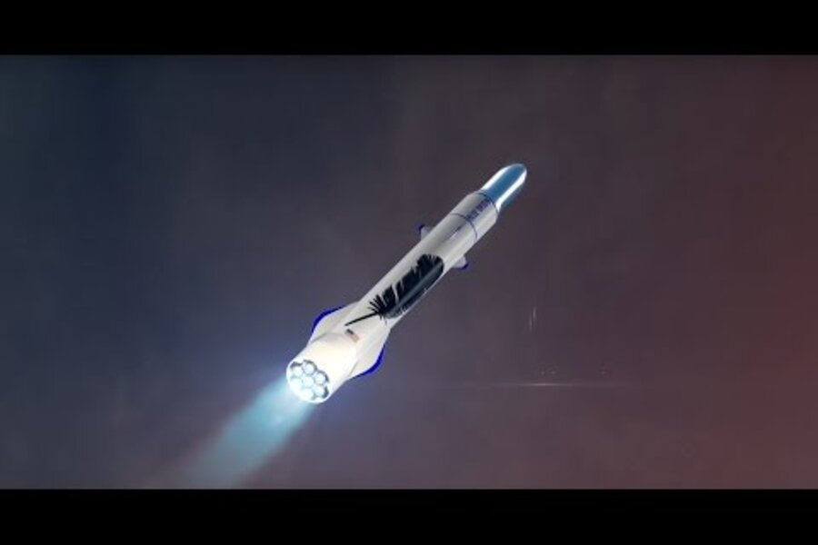 Jeff Bezos offers peek at Blue Origin's new rocket engine - CSMonitor.com