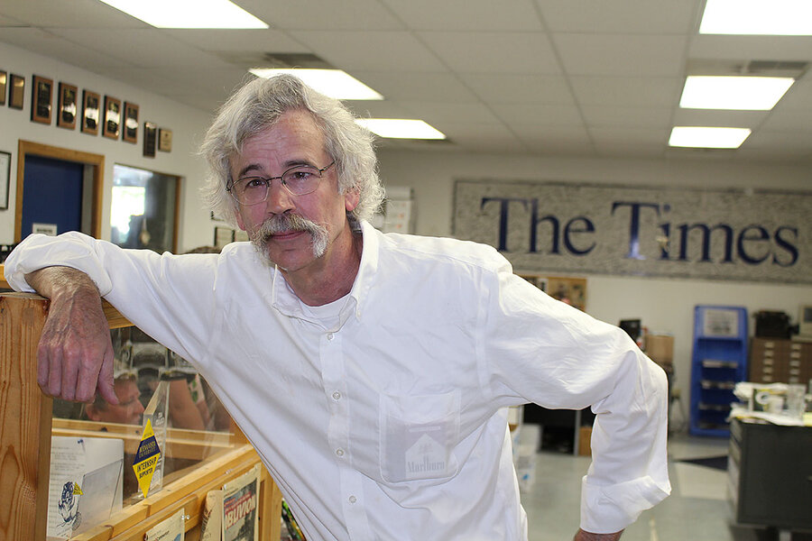 How a colorful Iowa newspaperman is taking on big interests - CSMonitor.com