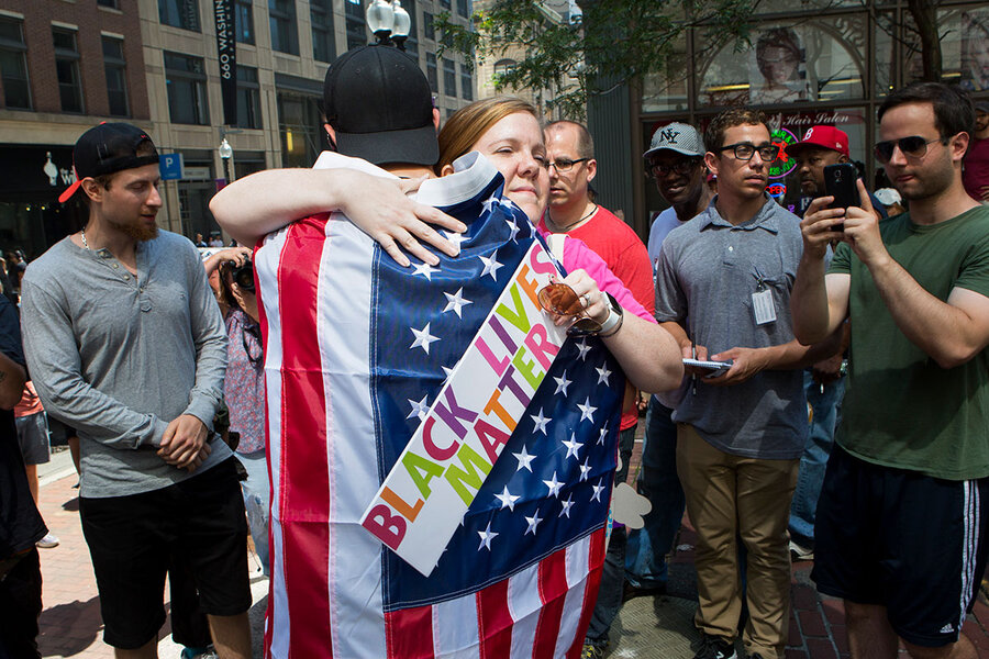 The message from a day of protests in Boston - CSMonitor.com