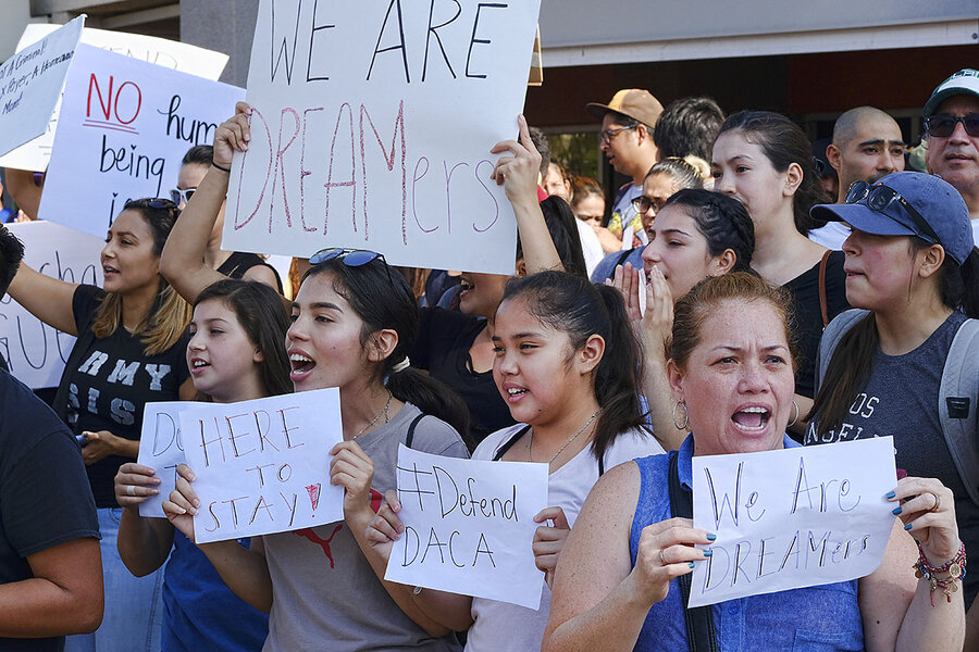 What’s fair on DACA? Trump’s move ignites immigration clash ...