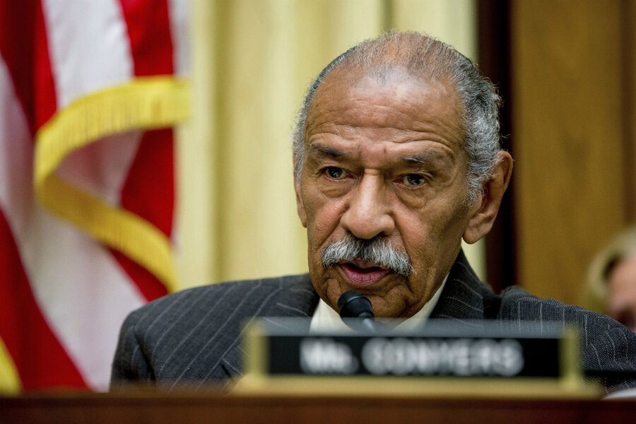 Rep. Conyers steps down amid sexual harassment claims - CSMonitor.com