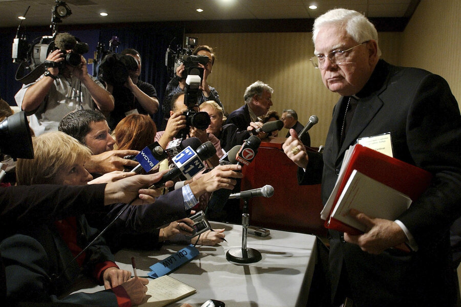 The Vatican announces passing of Cardinal Law - CSMonitor.com