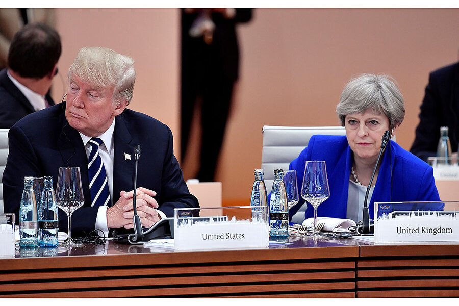 In Trump era, US-UK 'special relationship' faces – and causes – new ...