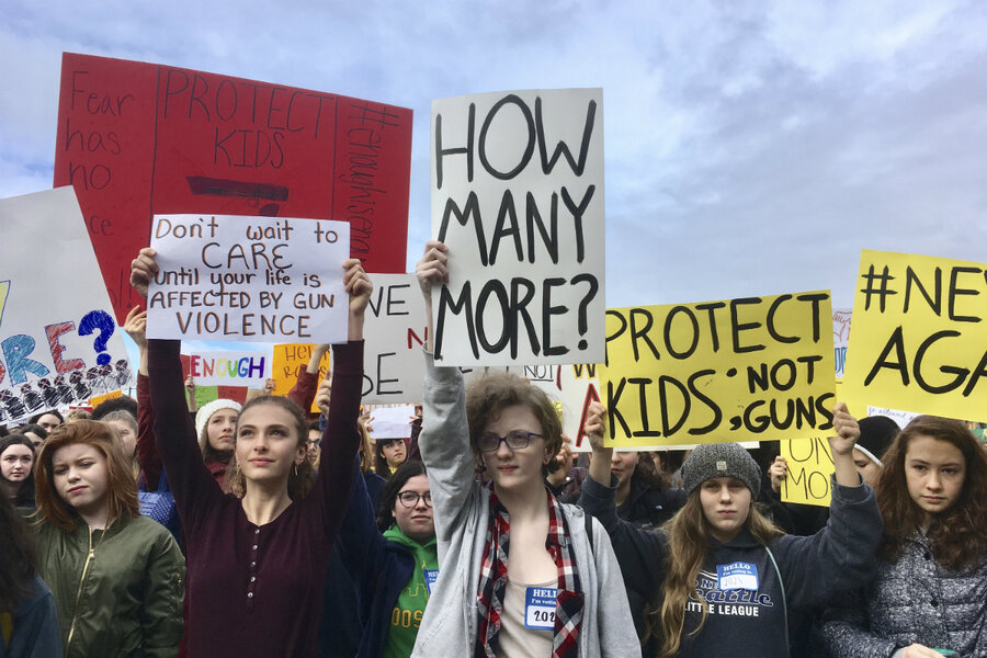Students across the United States stage historic walkout against gun ...