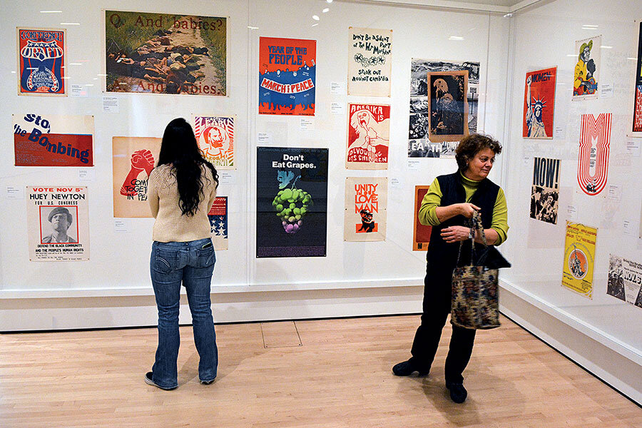 Protest art is preserved in libraries, museums - CSMonitor.com