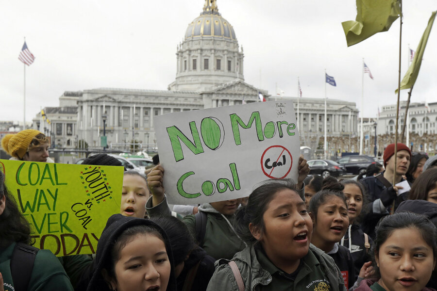 Youths take up activism to counter climate change - CSMonitor.com