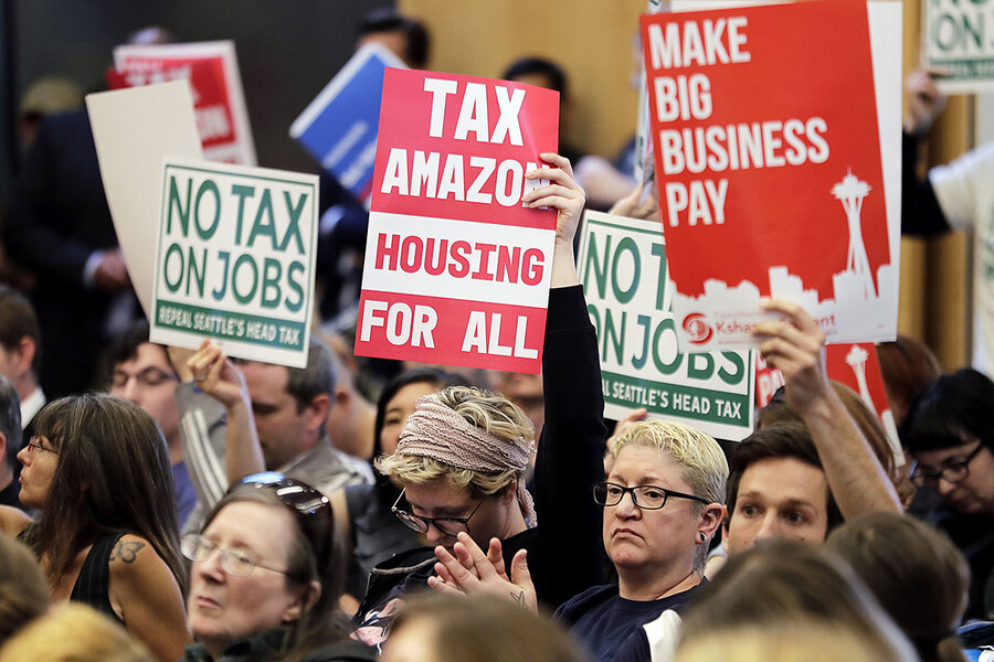Seattle's tax test: big employers and the social costs of wealth ...