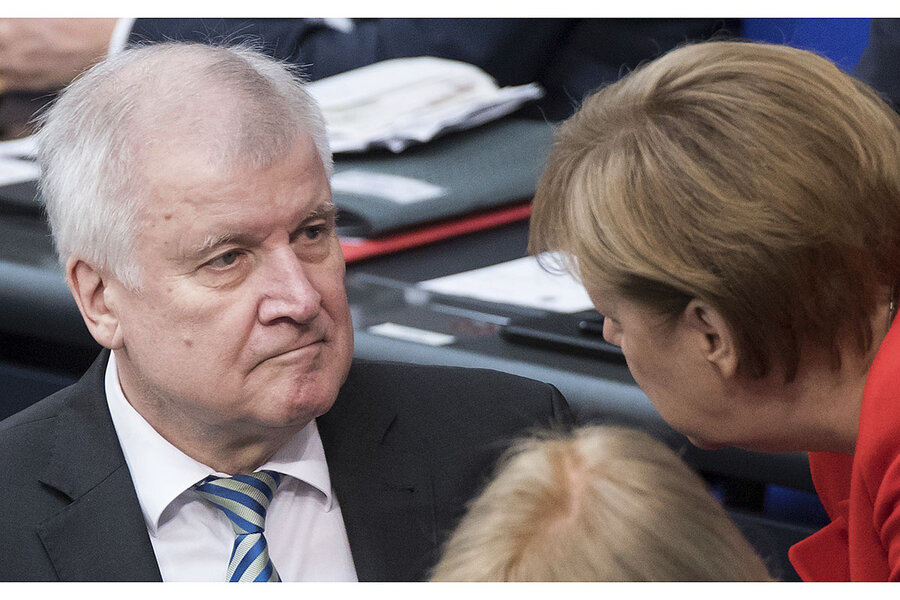 Immigration deal saves German government, points to European future ...