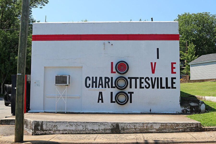 For people of Charlottesville, a long year of reckoning - CSMonitor.com