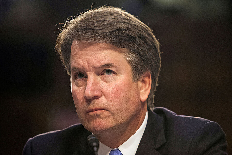 Kavanaugh twist shows rising influence of MeToo - CSMonitor.com