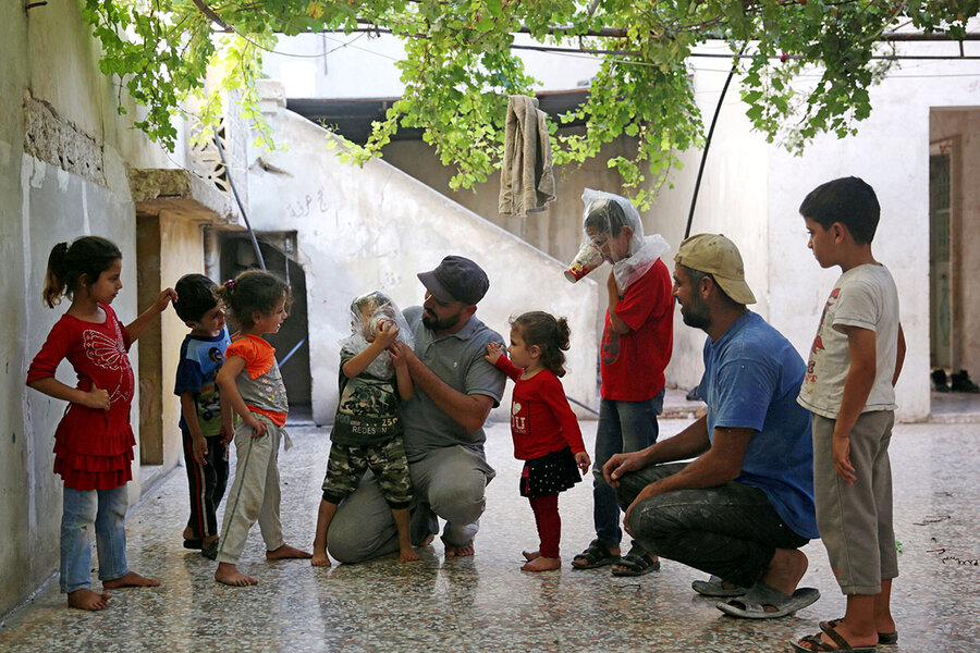 With nowhere to run, Idlib residents reach for life, but prepare to ...