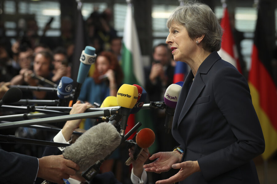 At a Brexit summit, EU leaders search for solutions – slowly ...