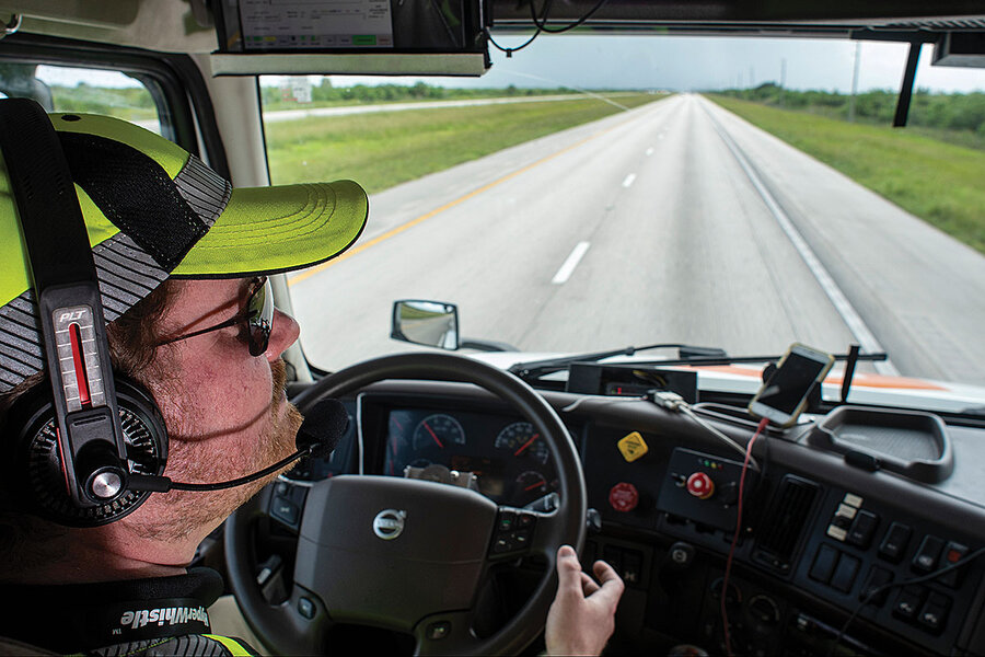 Self-driving trucks in US offer window into where machines may replace ...