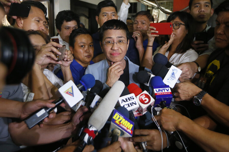Journalist And Duterte Critic Freed On Bail After Libel Arrest