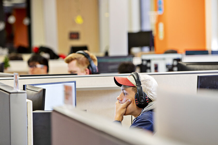 Tuition boost: Partnerships offer students paychecks – and a cubicle ...