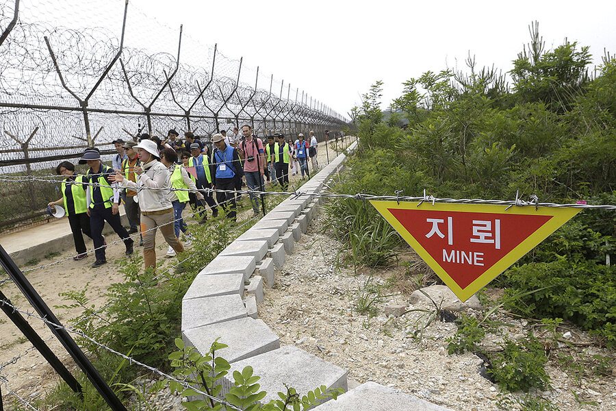 Korea's DMZ: Fast food, a pirate ship – and a bit of hope - CSMonitor.com