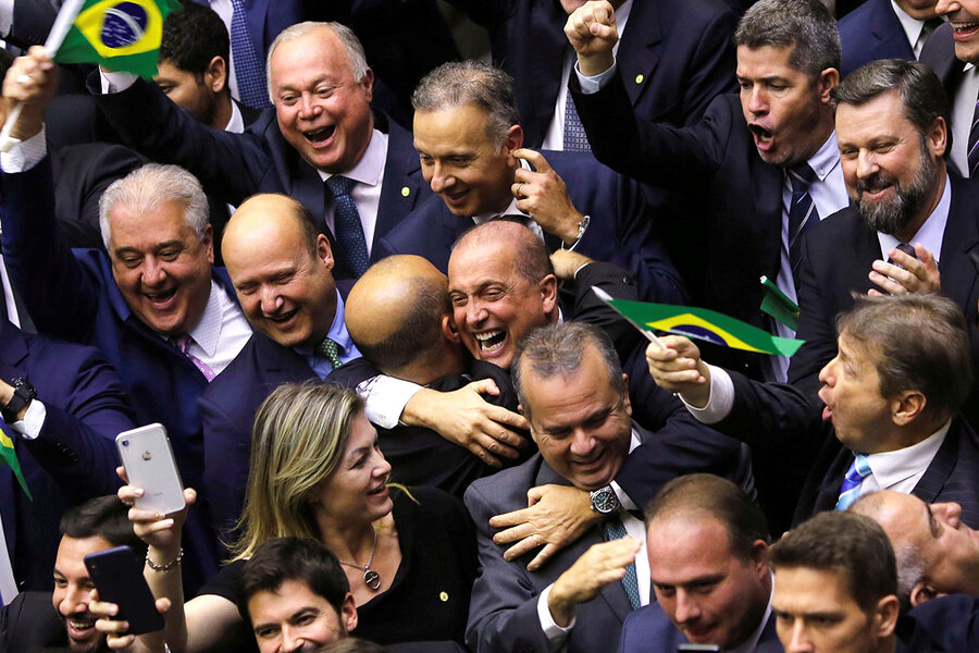 Brazil’s pension reform bill passes key vote. Why now? - CSMonitor.com
