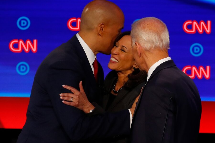 In presidential race, sharp elbows or big hugs? - CSMonitor.com