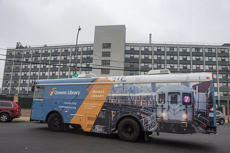 Bookmobile: When the library comes to the homeless shelter - CSMonitor.com