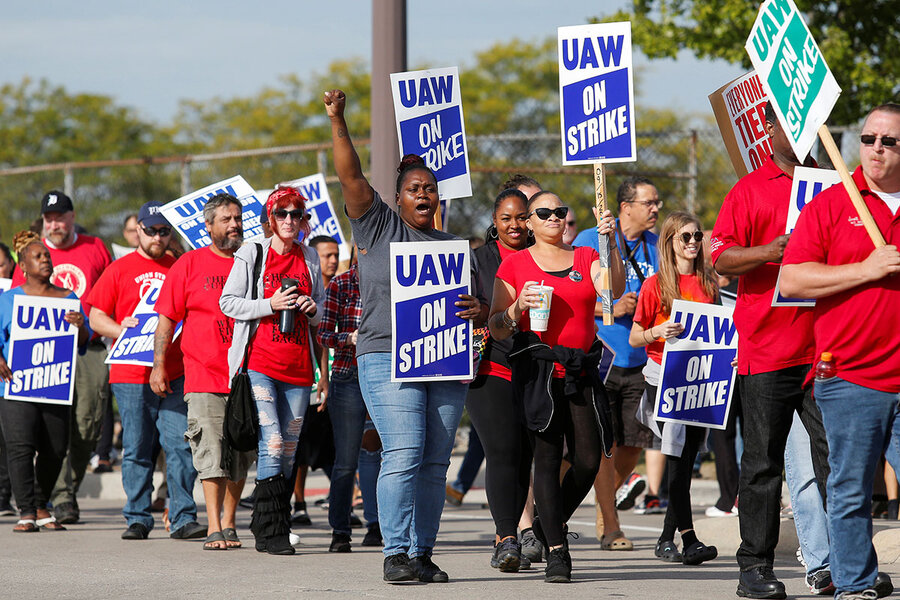 GM strike: Can Motor City thrive if the motor is electric? - CSMonitor.com