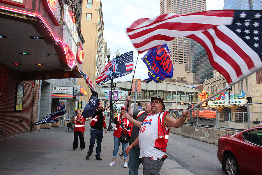 MAGA megafans travel miles to see Donald Trump – and each other ...