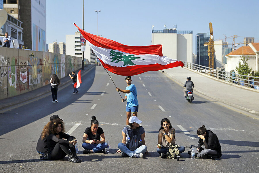 In Lebanon, can young protesters sway entrenched political elite ...