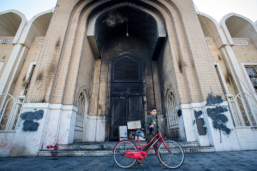 Iranian power was the target when Iraqis attacked a Najaf shrine ...