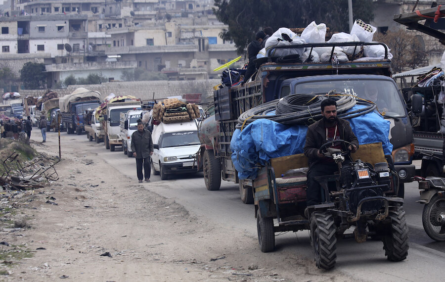 Syrian forces secure key rebel-held town in Idlib province - CSMonitor.com