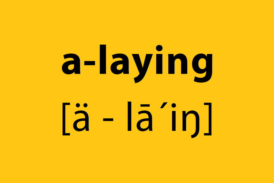 What’s going on with those ‘a’ prefixes in ‘a-maying’ and ‘a-hunting ...