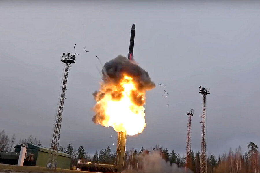 Hypersonic missiles may be unstoppable. Is society ready? - CSMonitor.com